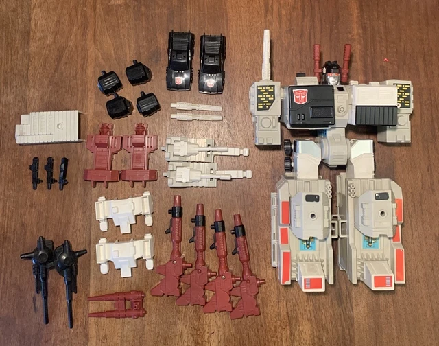 RARO METROPLEX TRANSFORMERS G1 Hasbro Takara 1985 + Pezzi EUR 149,99 ...