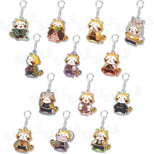 DEMON SLAYER GIYU Rengoku Kanroji Rascal Acrylic key chain 2262536792 £ ...