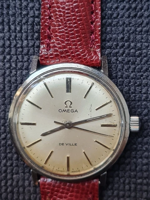 OMEGA DE VILLE acciaio, carica manuale calibro 601 dametro 32 mm EUR ...