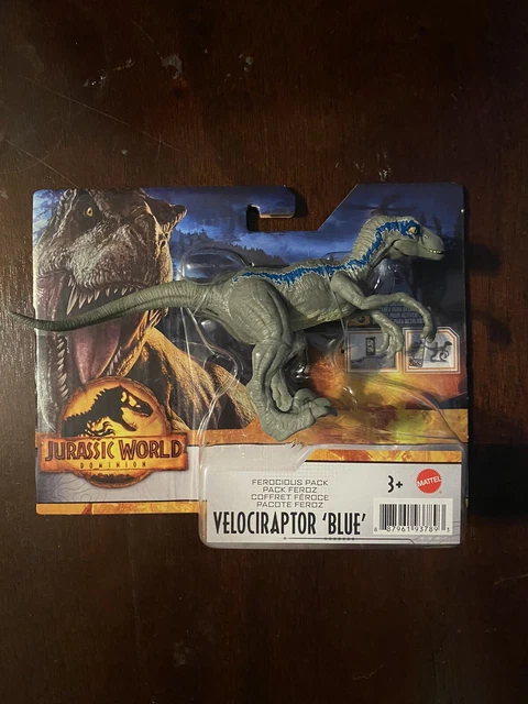 PACK FÉROCE JURASSIC World Dominion VELOCIRAPTOR BLUE 2022 - Neuf sous ...