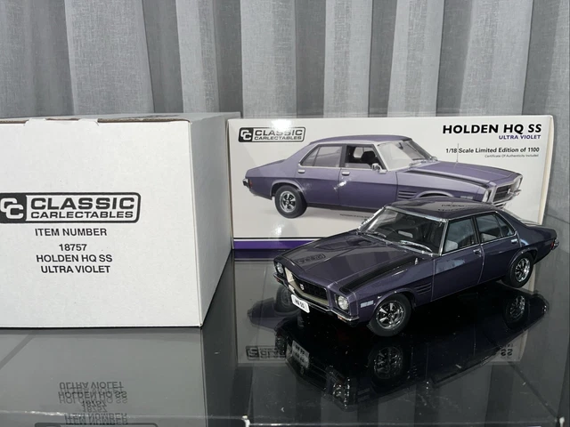 1:18 CLASSIC HOLDEN HQ SS Monaro Sedan in Ultra Violet Purple with ...