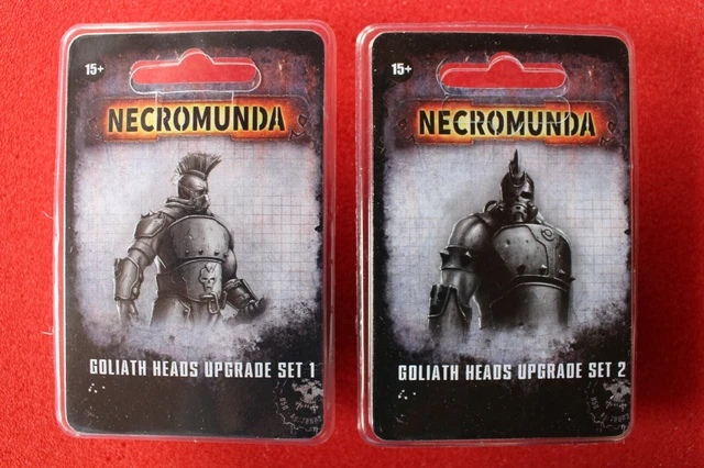NECROMUNDA FORGEWORLD GOLIA Escher Van Saar Cawdor Orlock Teste Nuove ...
