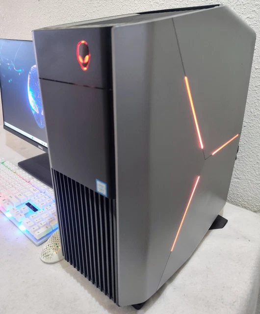 ALIENWARE AURORA R7 3.2GHz i7-8700 32GB RAM 256gb SSD +2tb SATA 800w ...
