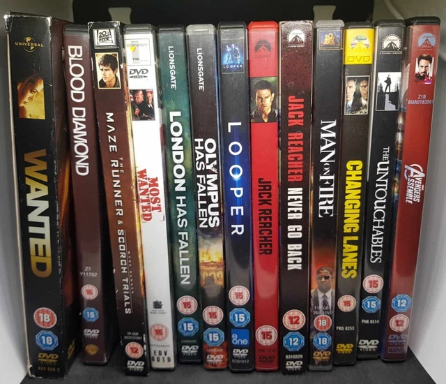 SCI-FI THRILLER ACTION Adventure dvd bundle joblot Free UK Postage ...