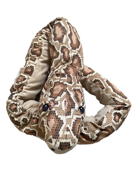 IKEA DJUNGELSKOG LARGE Burmese Python Snake Soft Toy Plush 60” Puppet £ ...