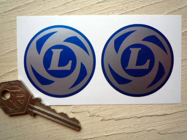 LEYLAND LOGO WHEEL Centre Style STICKERS 50mm Pair Van Bus Truck ...