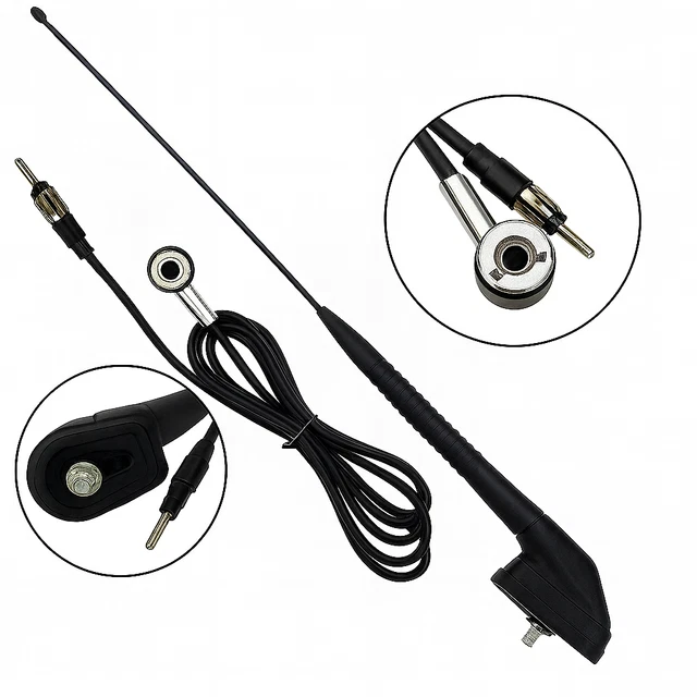 ANTENNE DE TOIT Autoradio Avec Pied Et Câble Pour Citroën Peugeot Ford ...