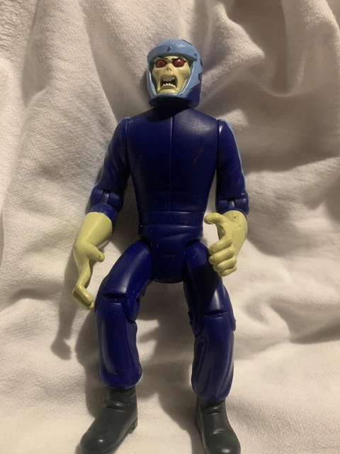 SCOOBY-DOO PHANTOM RACER Baddie Villain Action Figure Ghost Rider Blue ...