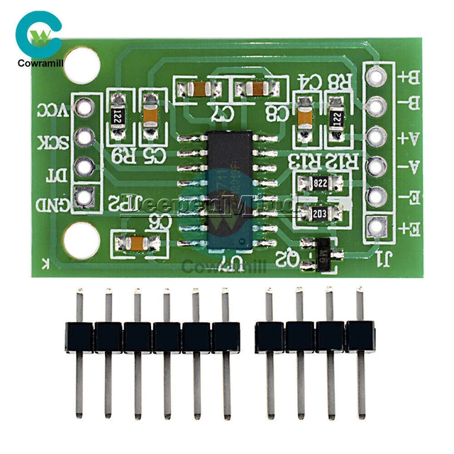 HX711 SHIEDING WEIGHING Weight Sensor 24-bit AD Module ADC for Arduino ...
