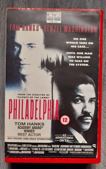 PHILADELPHIA - BIG Box Ex Rental Vhs - RCA Columbia - Tom Hanks £5.00 ...