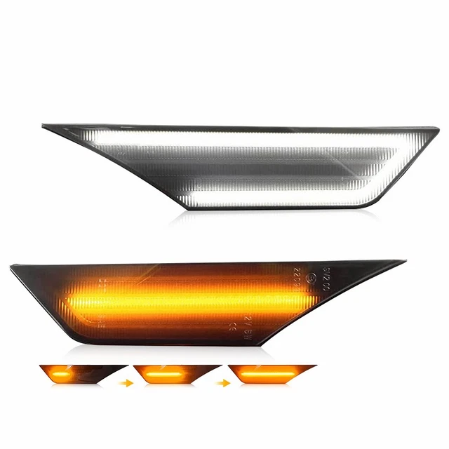 LED DYNAMIC TURN Signal Amber Marker Side Light For 2016-2021 Honda ...