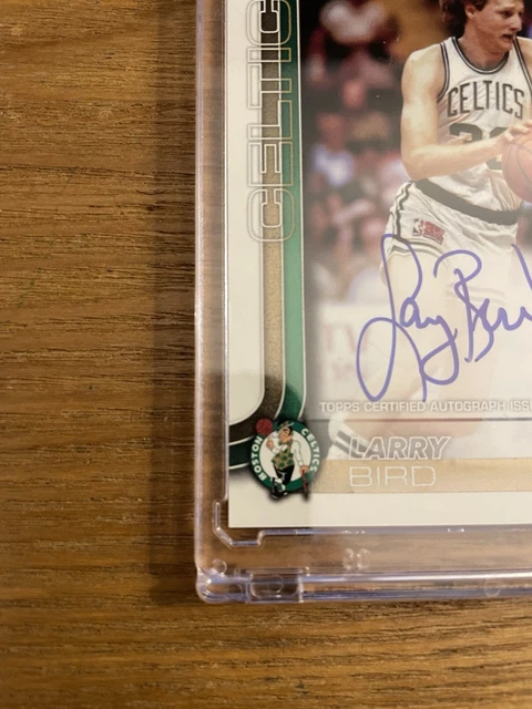 2025/26 TOPPS BASKETBALL Larry Bird Auto TFRA-LB Autograph Boston ...
