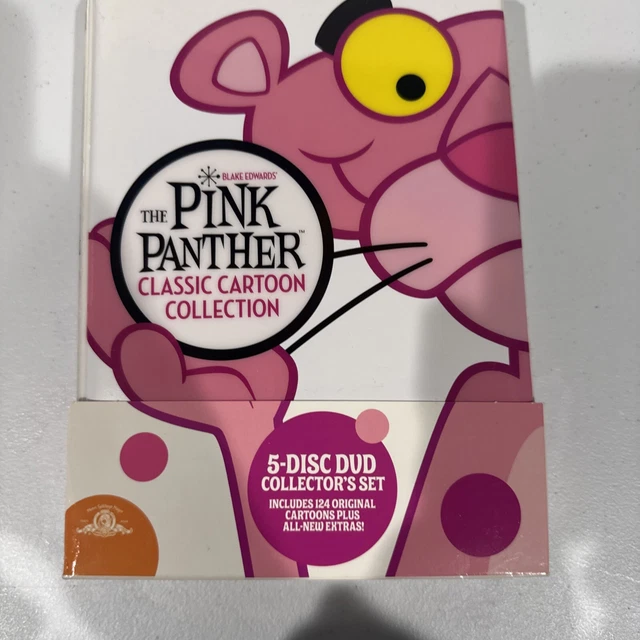 THE PINK PANTHER Classic Cartoon Collection 5 Disc DVD Collector's Set ...
