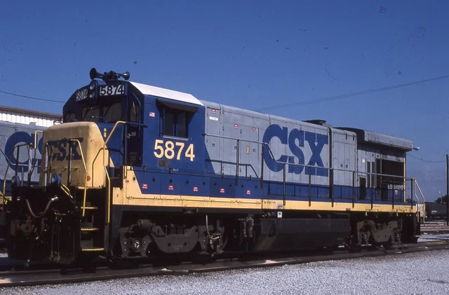 CSX B36-7 #5874 Original Slide $5.45 - PicClick CA