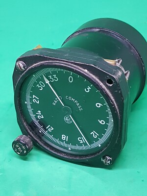VINTAGE ARC AIRCRAFT Radio Compass / ADF Indicator IN-12-1. Aviation ...