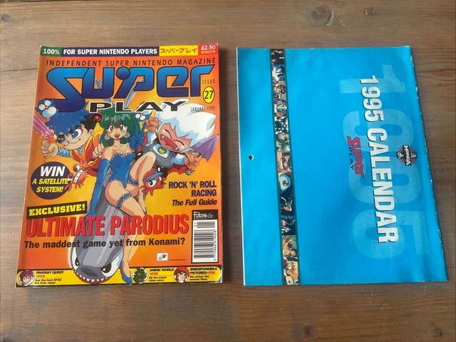 SUPER PLAY MAGAZINE SNES Issue 27, January 1995- Includes 1995 Manga ...