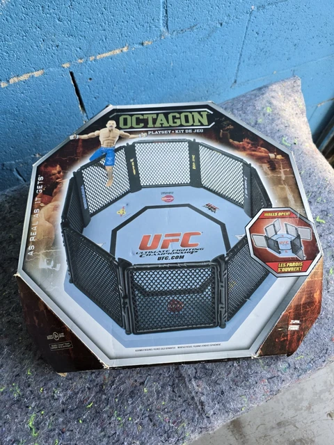 RARE UFC ULTIMATE Fighting Championship Octagon Playset Zuffa Jakks ...