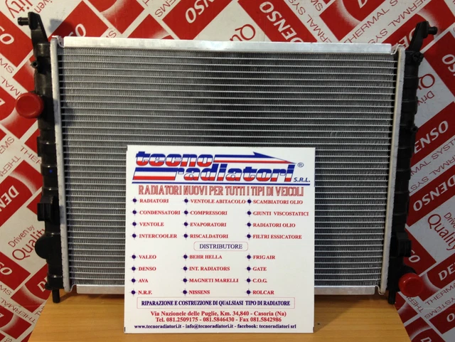 RADIATORE MOTORE FIAT Palio - Strada 1.3 M/Jet +/- Ac Dal 2003 In Poi ...