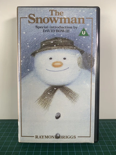 THE SNOWMAN VHS - Raymond Briggs - David Bowie Introduction - Christmas ...