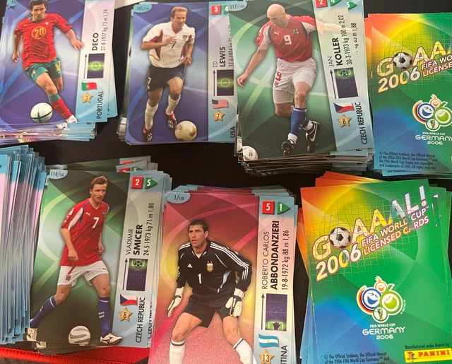10X AUSSUCHEN PANINI GOAAAL! WM 2006 SAMMELKARTEN - TRADING CARDS FIFA WORLD CUP EUR 4,99 ...