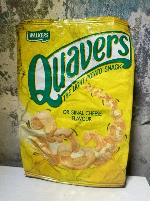 VINTAGE 1996 QUAVERS Crisp Packet – Rare Retro Walkers UK Snack £9.71 ...