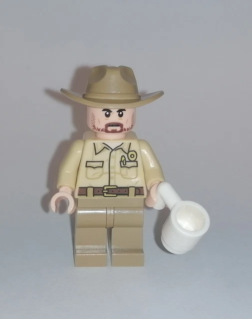 LEGO STRANGER THINGS - Chief Jim Hopper - Figur Minifig Eleven Polizist ...