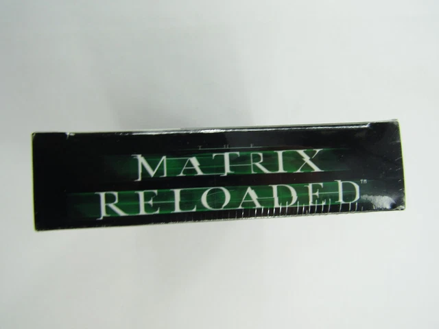 MATRIX RELOADED VHS Keanu Reeves Laurence Fishburne Watermark Sealed ...