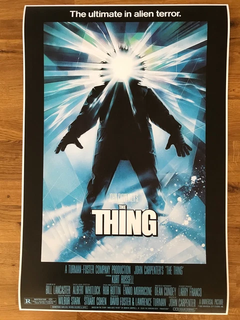 LARGE MOVIE POSTER The Thing Kurt Russell 43cm x 66cm (Bit Bigger Than ...