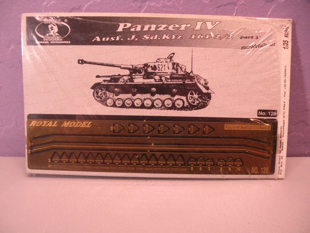 ROYAL MODEL 1/35 Panzer IV Ausf.J Sd.Kfz.161/2 Tank Update Set No.3 ...