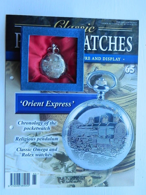 2015 ISSUE 65 - ORIENT EXPRESS Watch & Magazine Hachette Classic ...