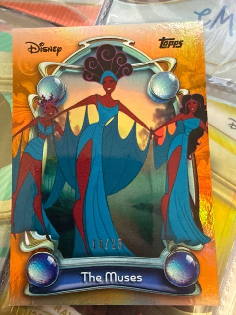 THE MUSES 2025 Topps Disney Wonder #61 Orange Foil /25 £52.70 - PicClick UK