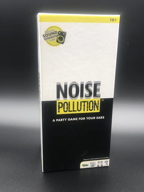 NOISE POLLUTION A Party Game For Your Ears Adult Game. £9.99 - PicClick UK