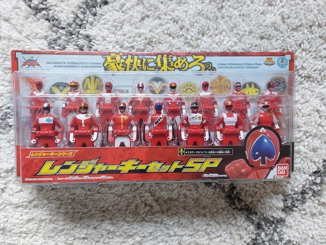 KAIZOKU SENTAI GOKAIGER Ranger Key Set Sp Red Ranger Keys Bandai Power ...