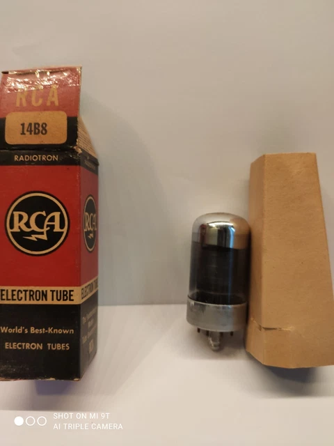 RÖHRE VALVOLA RADIO tube 14B8 RCA NIB/NOS EUR 13,00 - PicClick FR