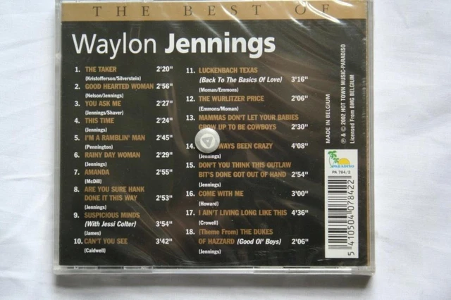 WAYLON JENNINGS - The Best Of Waylon Jennings Waylon Jennings 2002 CD ...