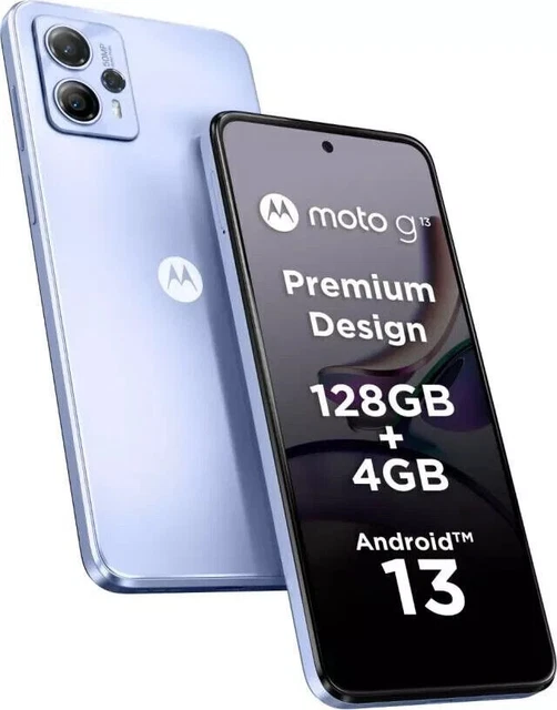 MOTOROLA G13 (RAM 4GB, 128GB) 6.5" 50MP Camera Dual SIM Helio G85 ...