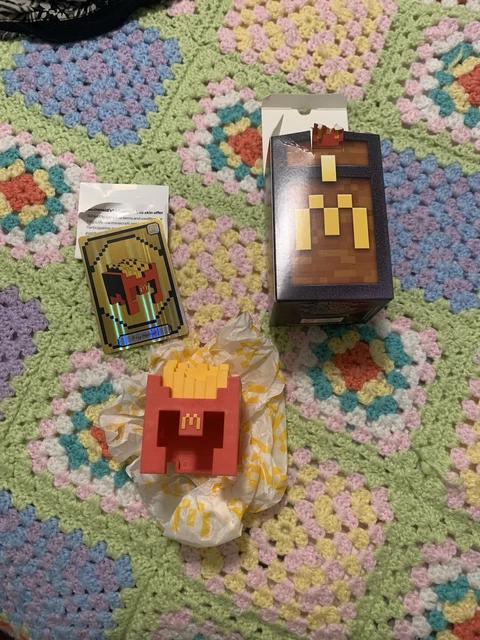 MCDONALD'S MINECRAFT FRY Helmet Collectible With Unused Code New In Box ...