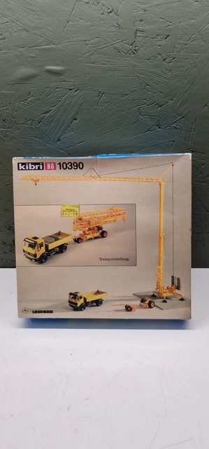 KIBRI 10390 MERCEDES Benz Liebherr Crane Plastic Model Kit HO Gauge 1/ ...
