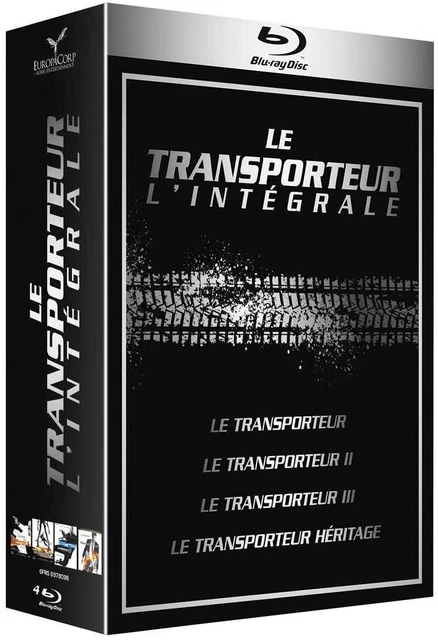 Coffret Blu Ray Le Transporteur Lintégrale 1 à 4 Edition Limtée