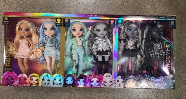 RAINBOW HIGH SHADOW High Fashion Dolls (6 Count) *LAST ONE £88.76 ...