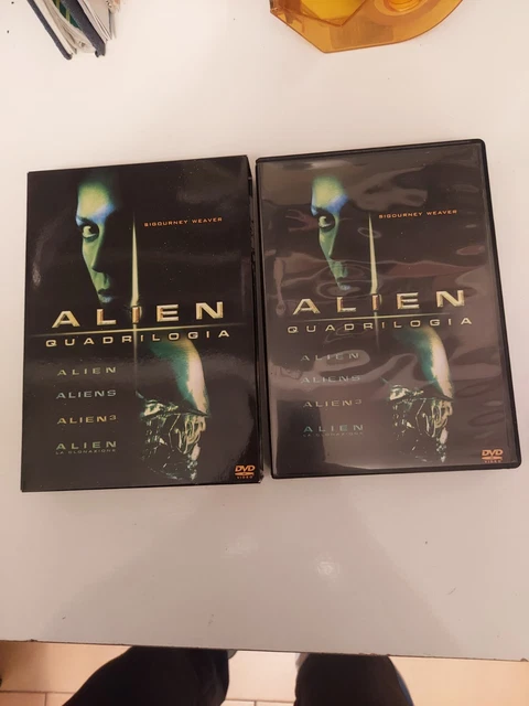 ALIEN DVD QUADRILOGIA Box Cofanetto Dvd Eccelente EUR 14,95 - PicClick IT