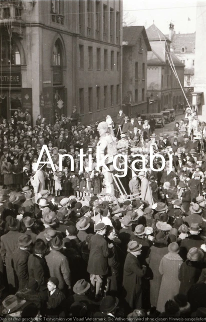 DIA WK2 NEGATIV Parade Marsch Maximilianstraße Fasching München B2.1 ...
