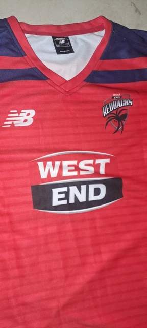 PLAYER ISSUE SOUTH Australia Redbacks Cricket Weatherald Shirt Jersey ...