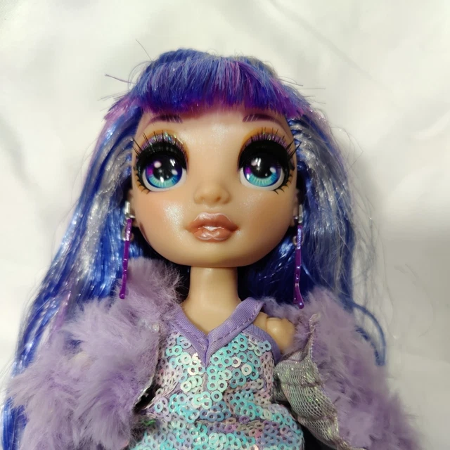 RAINBOW HIGH VIOLET Willow Purple Doll W/Outfit & Stand Complete 1st ...