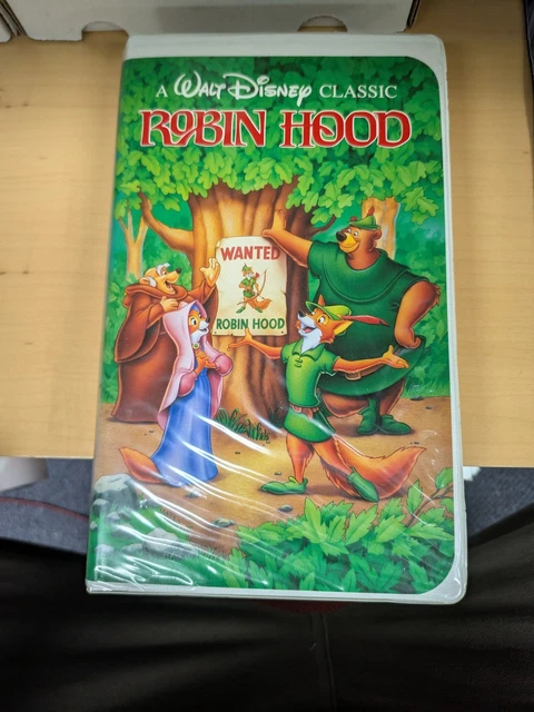 Walt Disneys Black Diamond Classic Robin Hood Vhs 1991 £483 8174