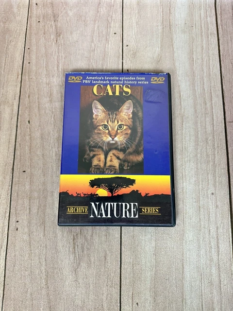 ARCHIVE NATURE SERIES - CATS - DVD 1999 - EXC Cond $8.95 - PicClick AU