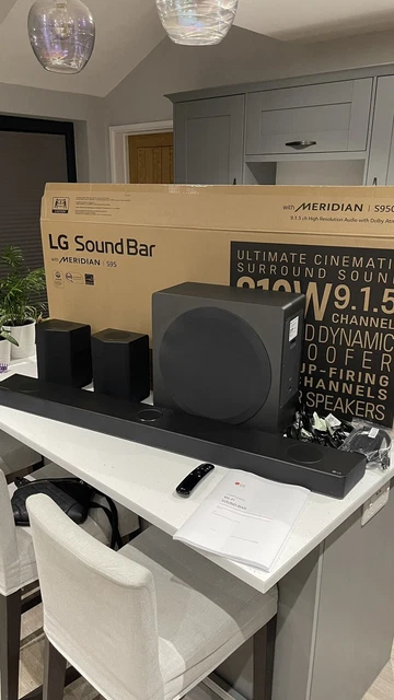LG S95 FLAGSHIP Soundbar, Dolby Atmos, 9.1.5 Channels, Perfect ...
