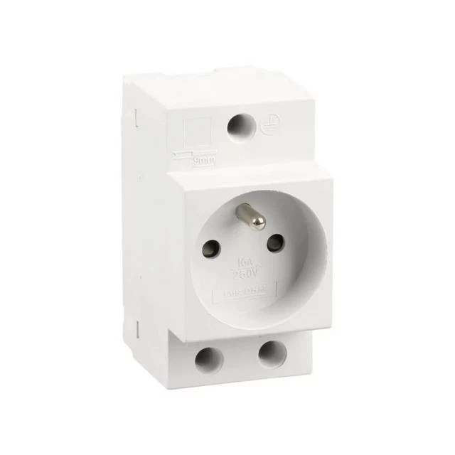EUR'OHM 19099 MODULAR Socket Outlet 2P+T 16A 2.5 Modules £4.13 ...