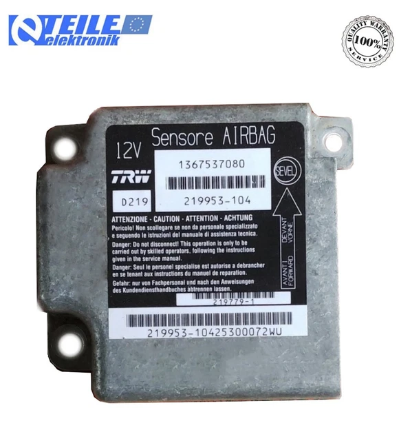 AIRBAG CONTROL UNIT / ECU Fiat Ducato / Citroen jumper £155.98 ...