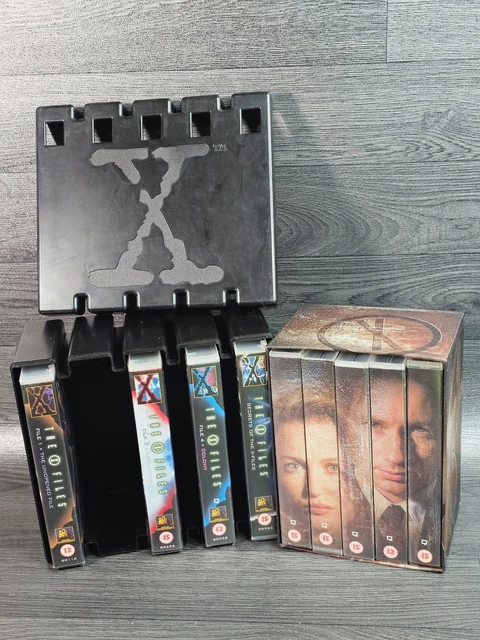 THE X-FILES VHS Collection Box Set +Sealed Season 4 Sci-Fi TV Series £ ...